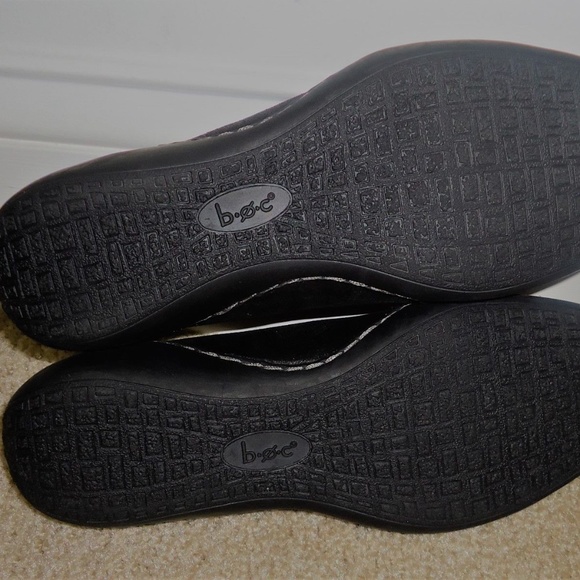 b.o.c. | Shoes | Boc Born Concepts Black Shimmer Leather Loafer | Poshmark